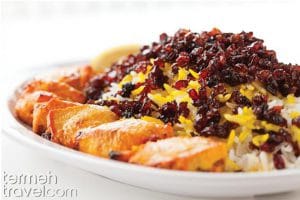 Zereshk Polo | Persian Food and Recipes | Termeh Travel